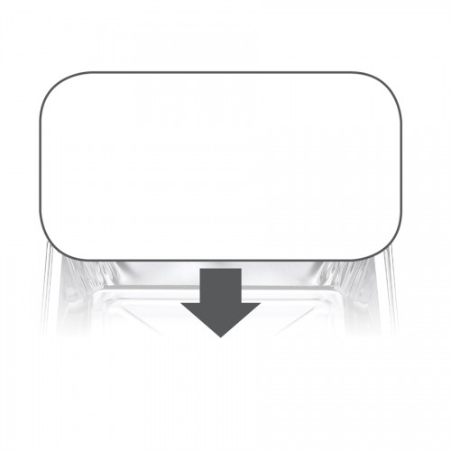 7117LB - Ovenable Container Board Lid