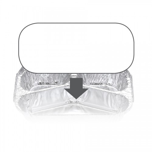 7620/ 7920LB - Ovenable Container Board Lid